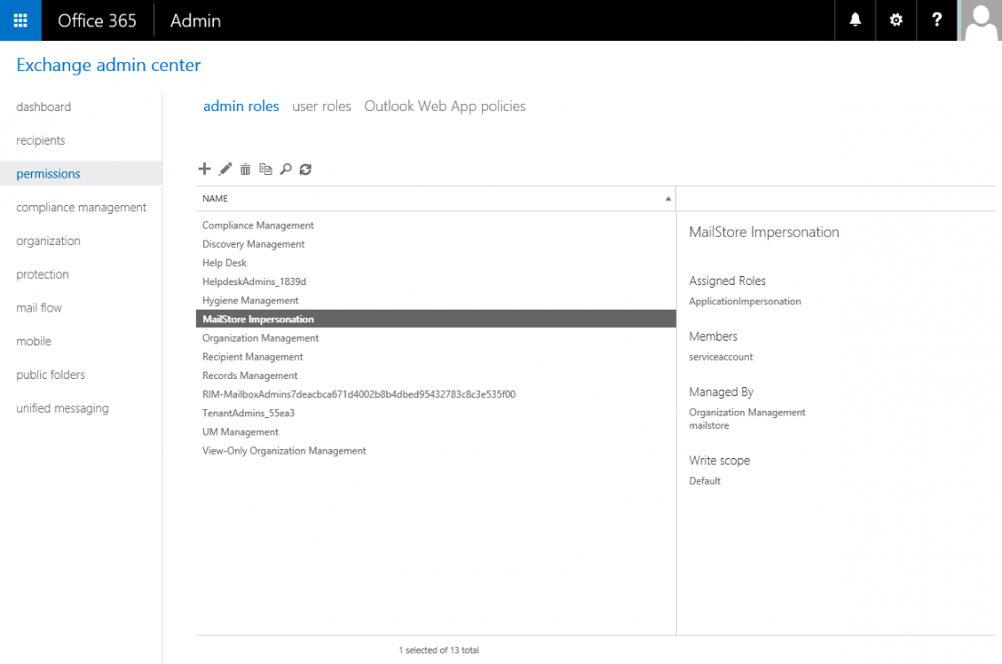 Archiving Emails from Microsoft 365 - Basic Authentication - MailStore Server Help