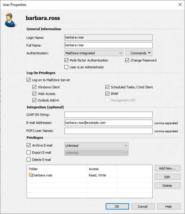 Multi-factor Authentication - MailStore Server Help