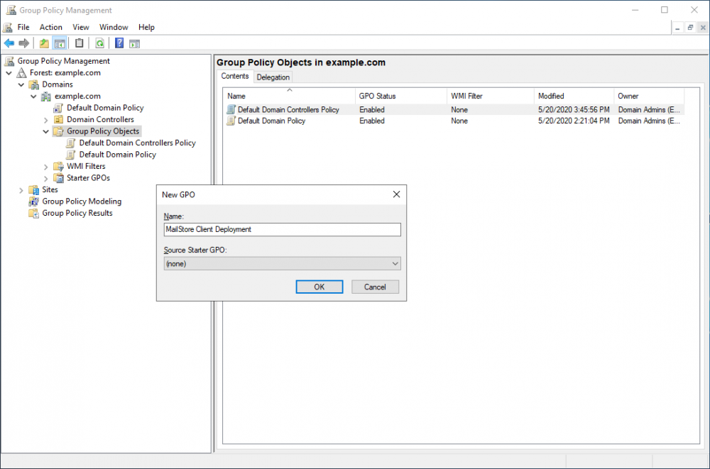 MailStore Client Deployment - MailStore Server Help