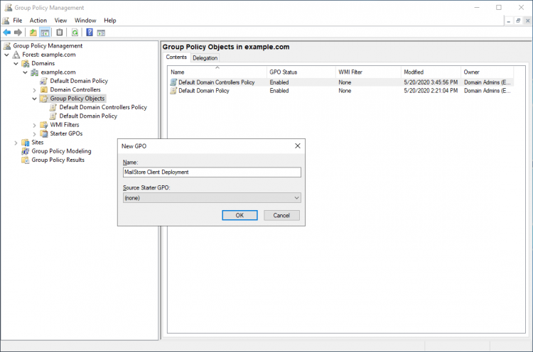 MailStore Client Deployment - MailStore Server Help