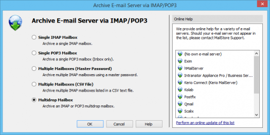 Archiving Emails from Linux-based Email Servers - MailStore Server Help