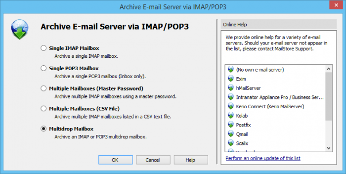Archiving Emails from Linux-based Email Servers - MailStore Server Help