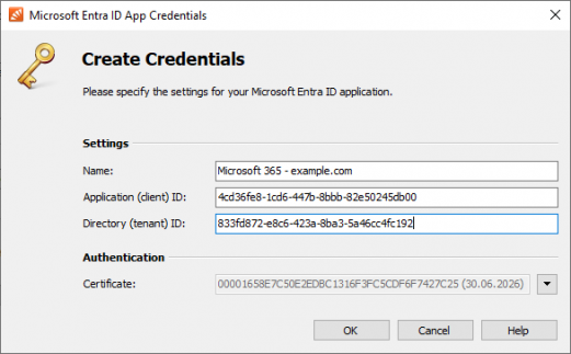 Synchronizing User Accounts with Microsoft 365 - Modern Authentication ...